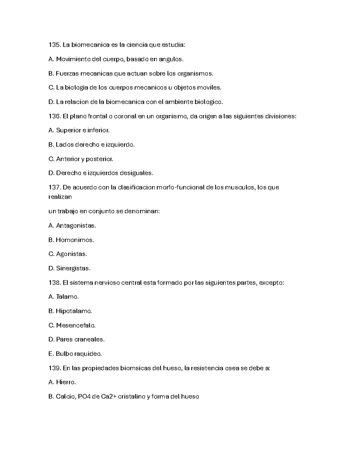 Práctica de Biomecánica y Sistema Respiratorio 135-281 - Studocu
