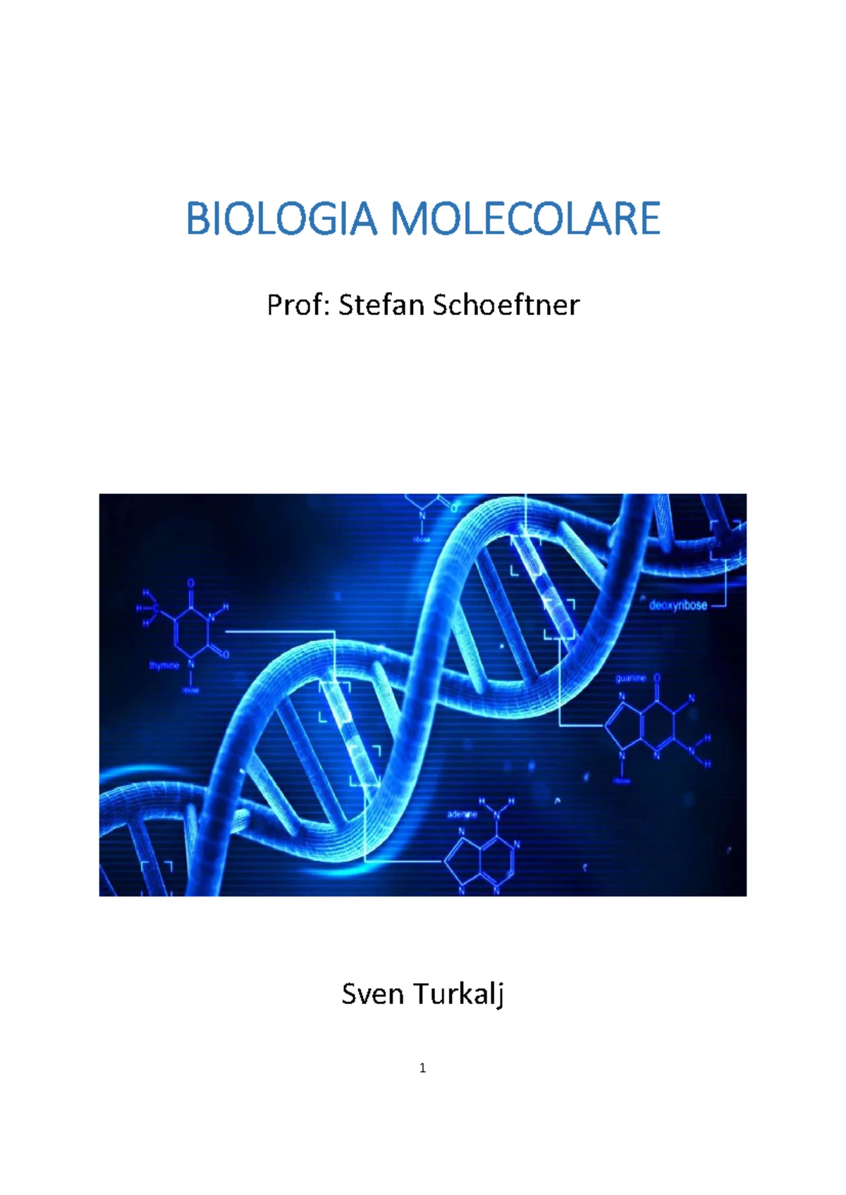 Splicing, introni, esoni e modificazioni dell'm RNA - Biologia ...