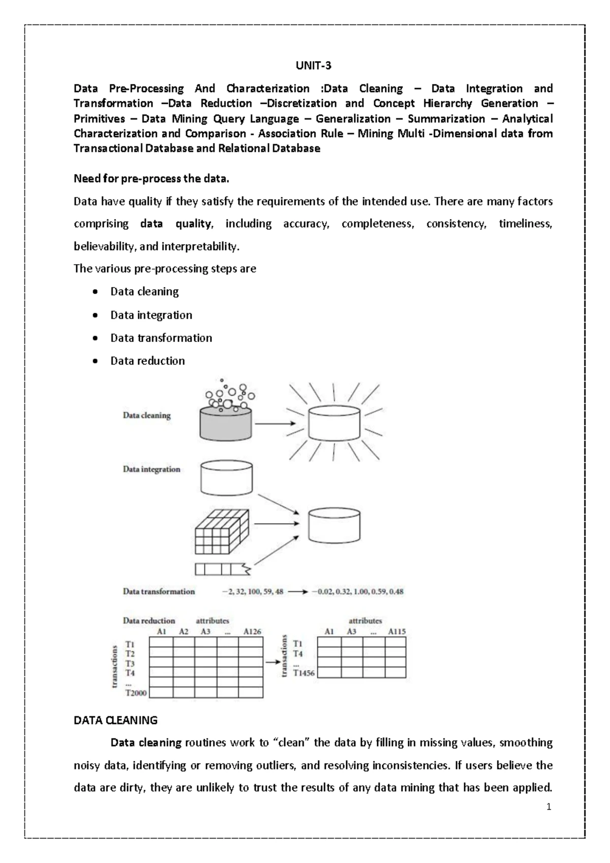 DM(U4) - Data Mining Lecture Notes - UNIT- 4 Classification ...