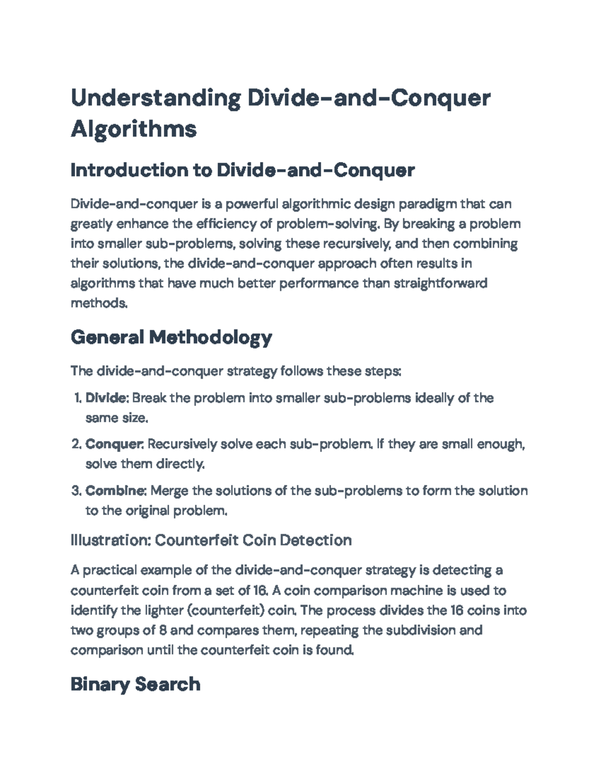 Understanding Divide-and-Conquer Algorithms: A Comprehensive Guide ...
