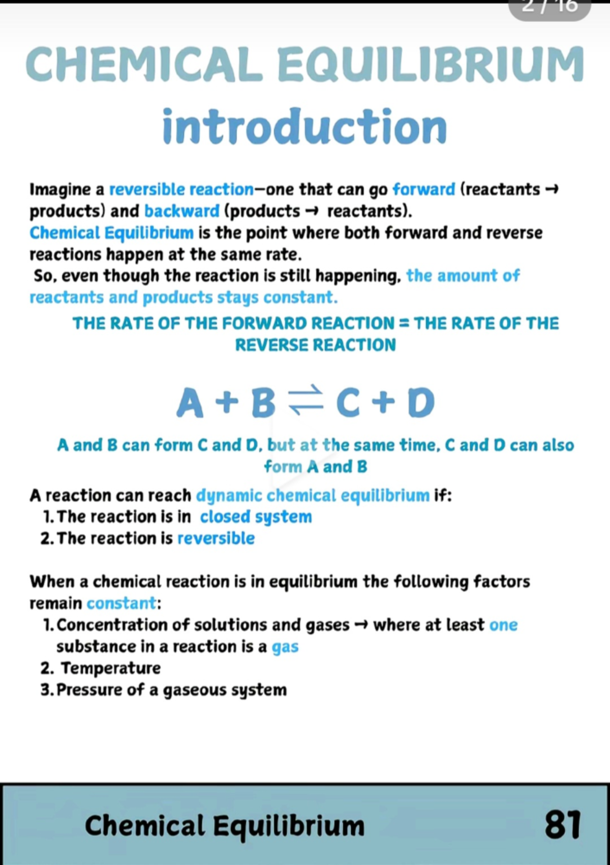 Chemical Equilibrium: Understanding Le Chatelier's Principle and Kc ...