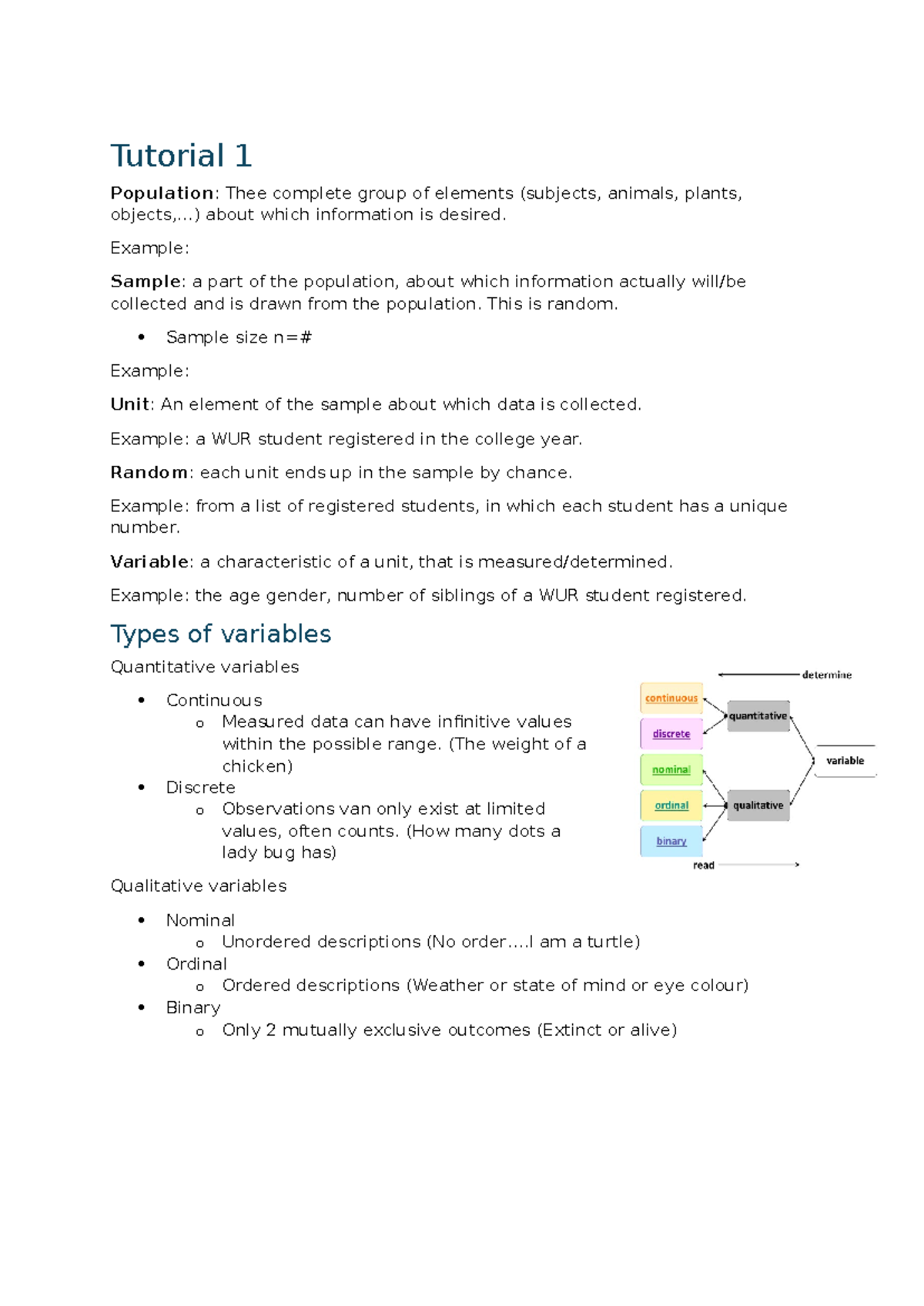Statistics Samenvatting: Essential Concepts and Tutorials (Stat 101 ...