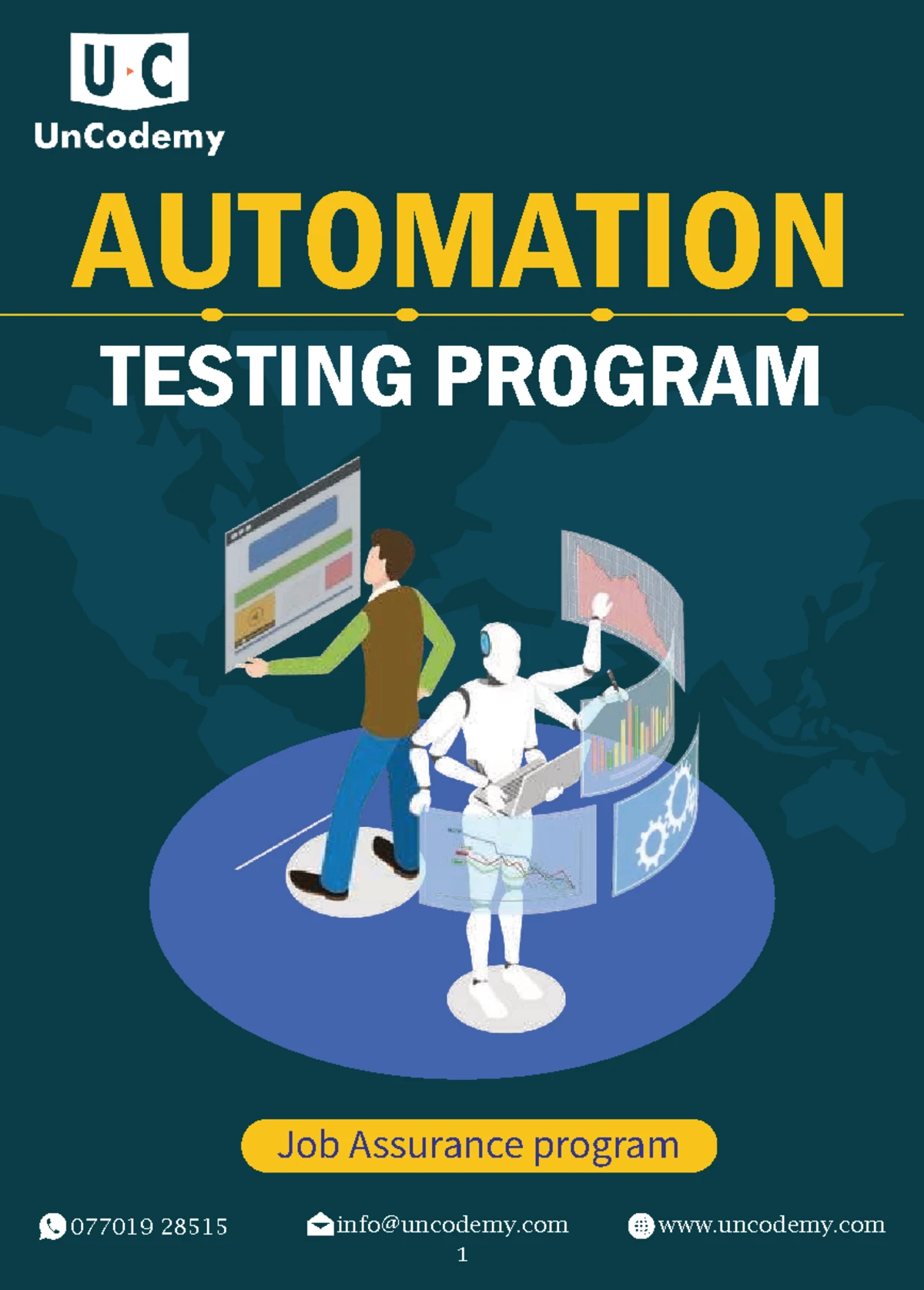 Tricentis Automation Specialist L1 Course Transcript Overview - Studocu