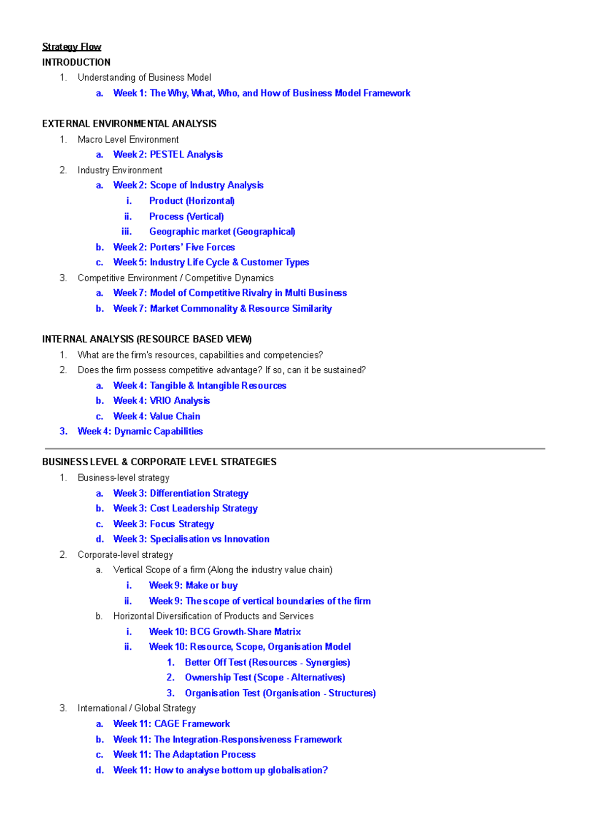 Strategy Flow: Comprehensive Analysis for Business Models and Strategy ...