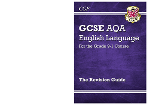 GCSE English Language AQA Workbook (CGP Books) (Z-Library) - 15 Section ...