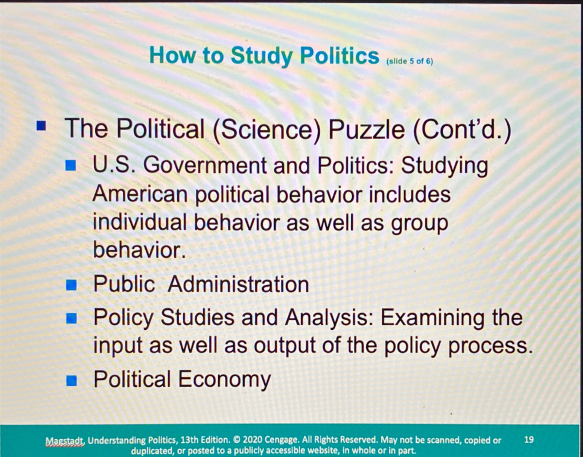 Elements of poltical science notes - How to Study Politics (slide 5 of ...