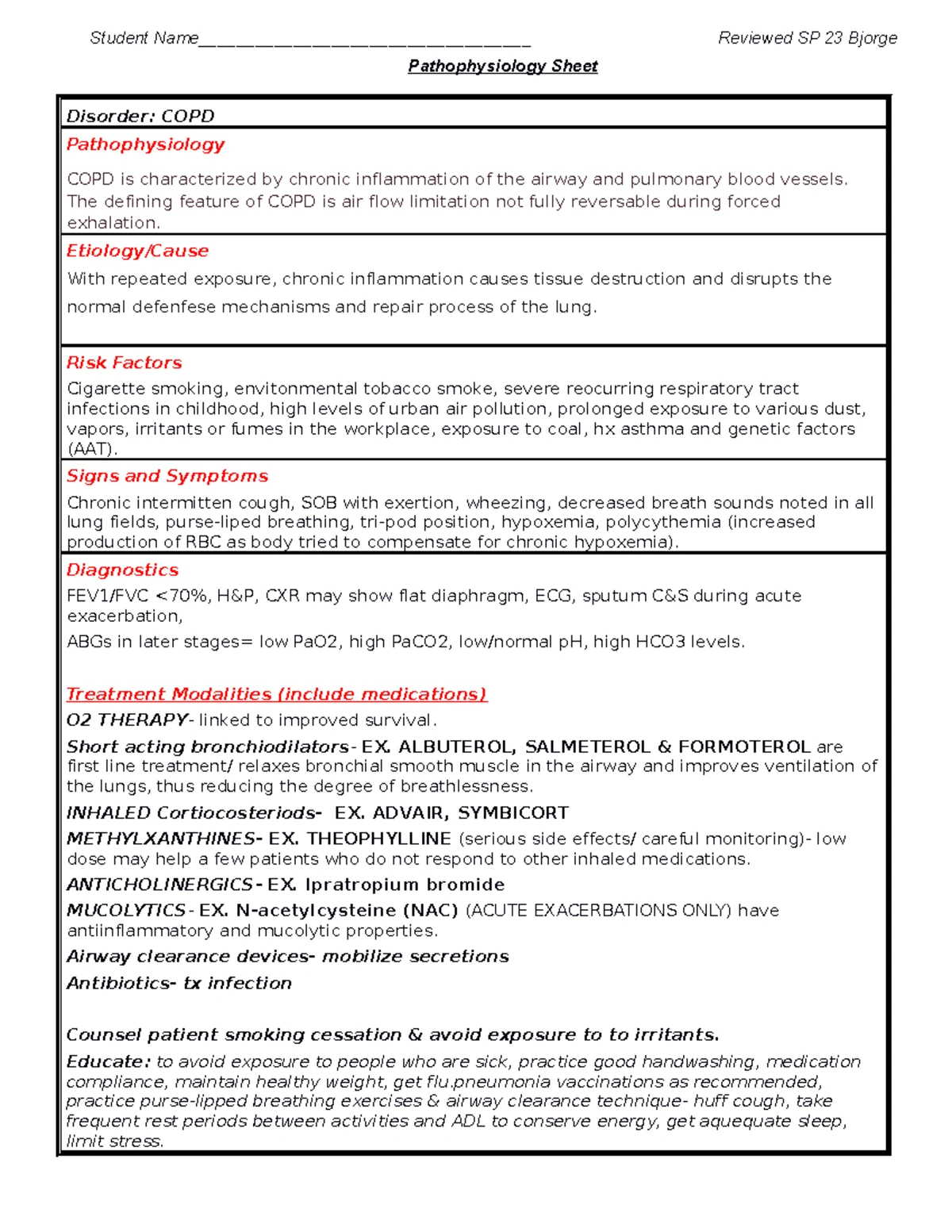 Pathophysiology- Cellulitis - Pathophysiology Sheet Disorder ...