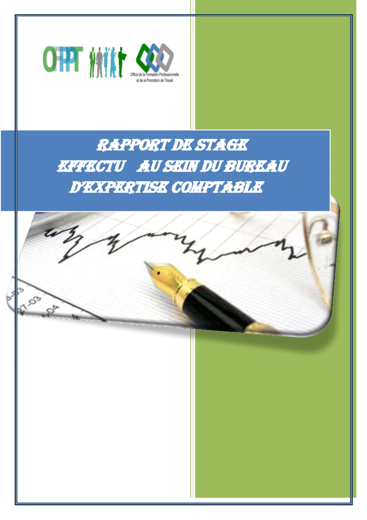 Rapport de Stage OFPPT - Mlle Fatime Zahra El Kouach (2011) - Studocu