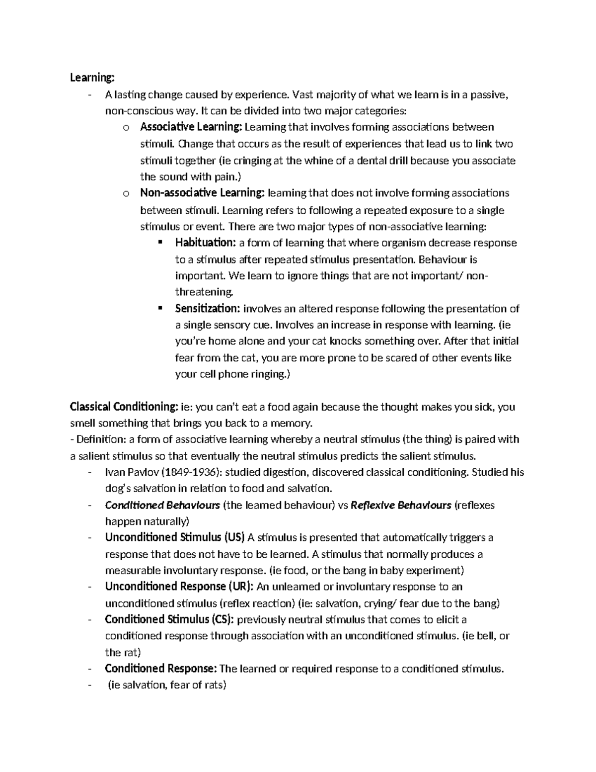 Chapter 7 Lecture Notes: Understanding Learning Theories - Studocu