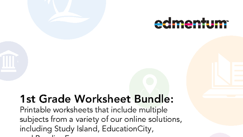1st Grade Worksheet Bundle: Math & Reading Activities - Studocu