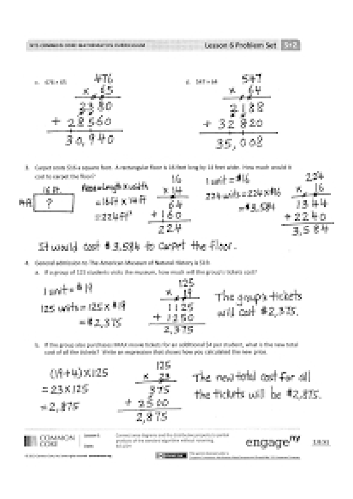 SAME 4T6 Lesson 5 Problem Set and Solutions - Studocu