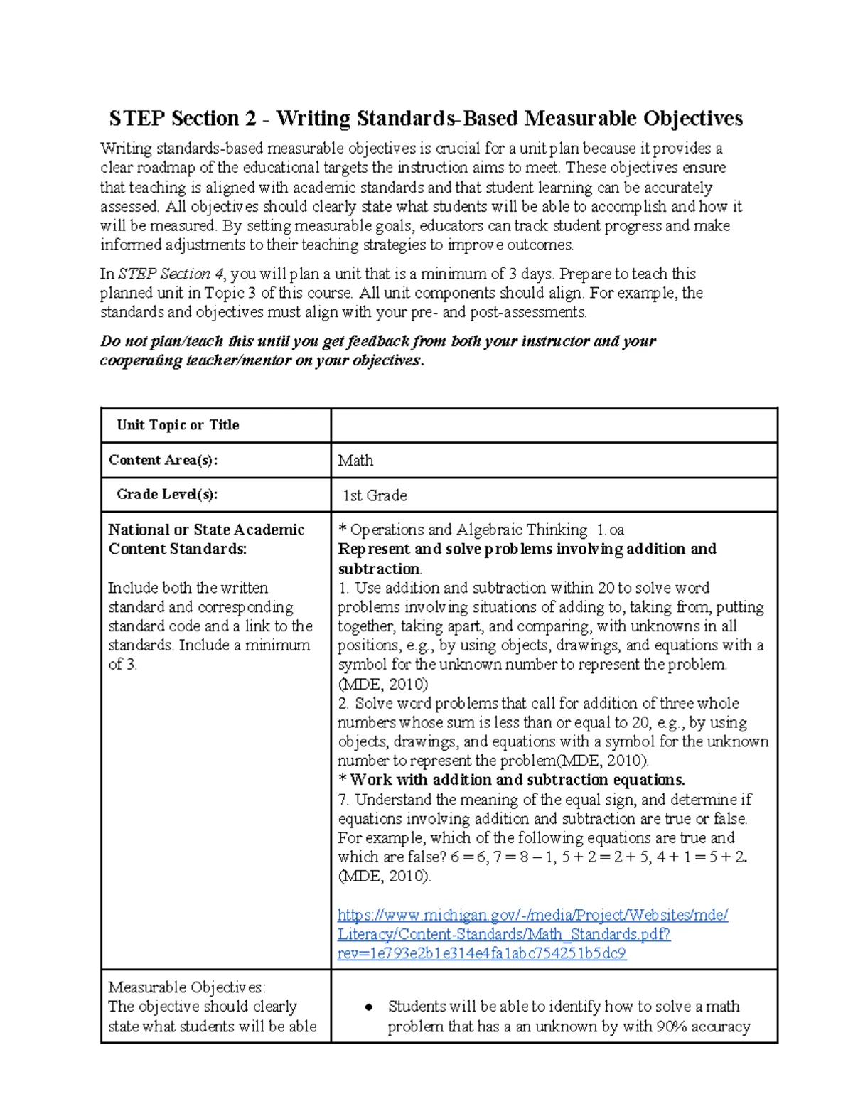 Coe-lesson-plan-template - GCU College of Education LESSON PLAN ...
