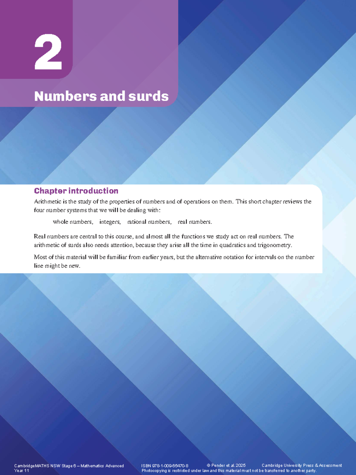 Chapter 2: Numbers and Surds - Introduction to Real Numbers ...