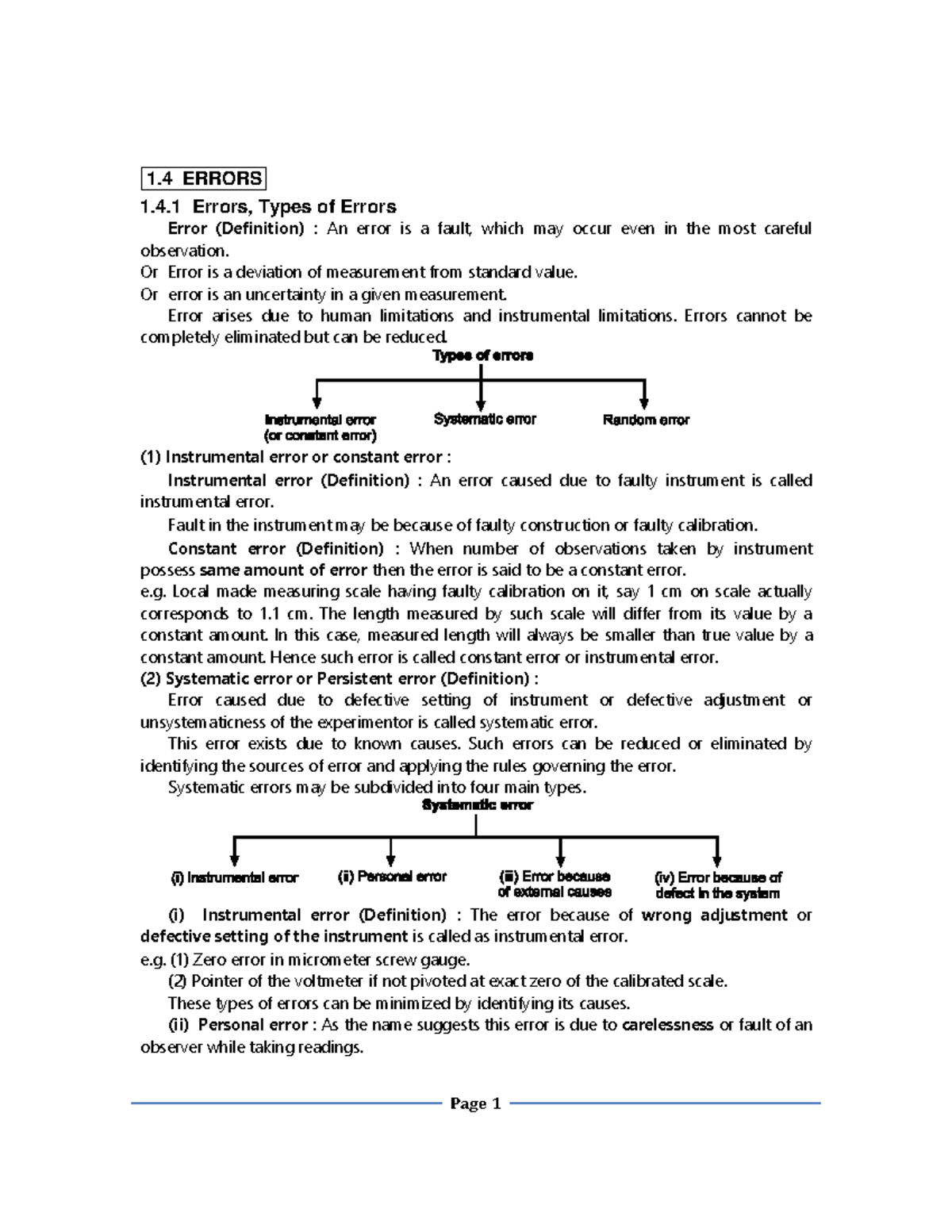 Errors and Types: Understanding Measurement Uncertainties in Physics ...