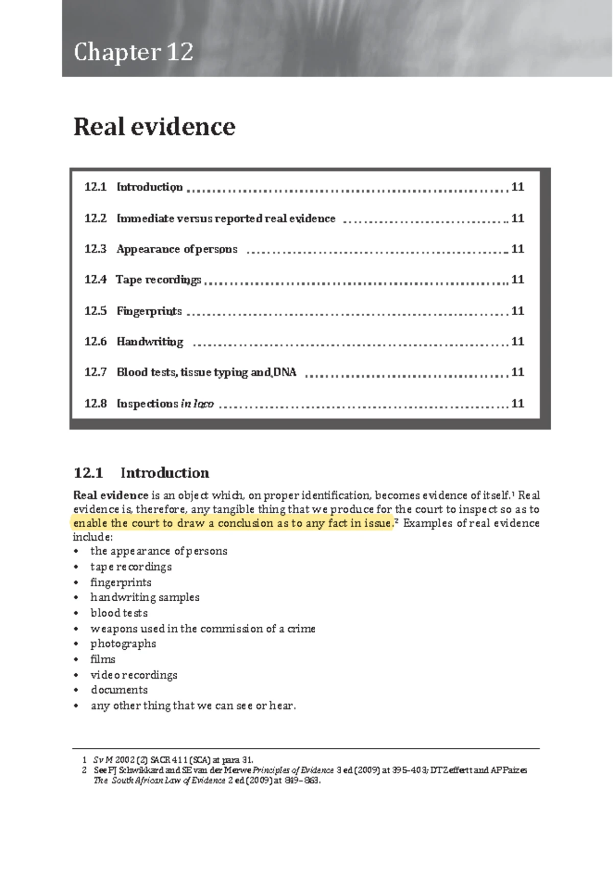 Hearsay Evidence Overview - Chapter SU 13 - Studocu