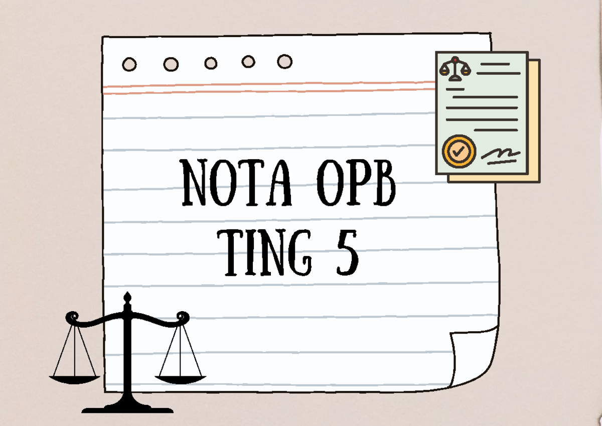 NOTA OPB TING 5: HUKUM ISLAM DAN PERKAHWINAN - Studocu