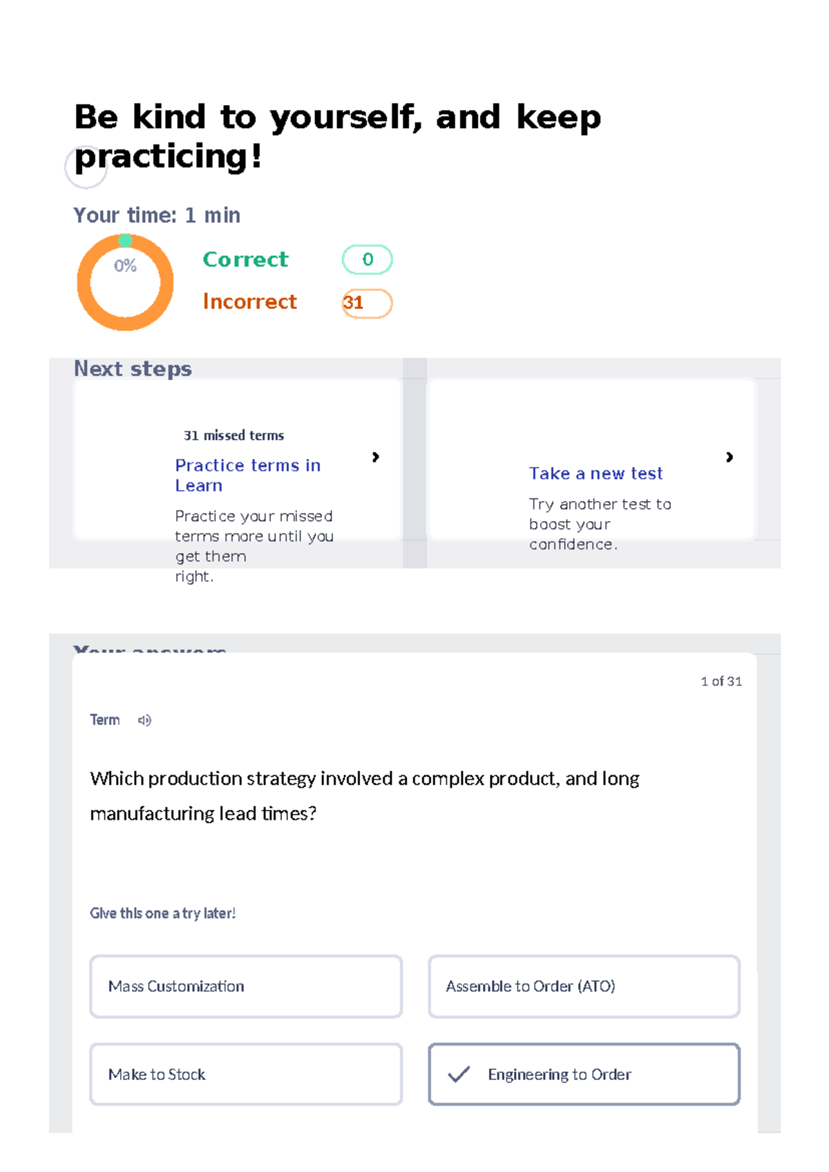 IE 470 PSU Midterm 1 Study Guide: Key Terms & Concepts - Studocu