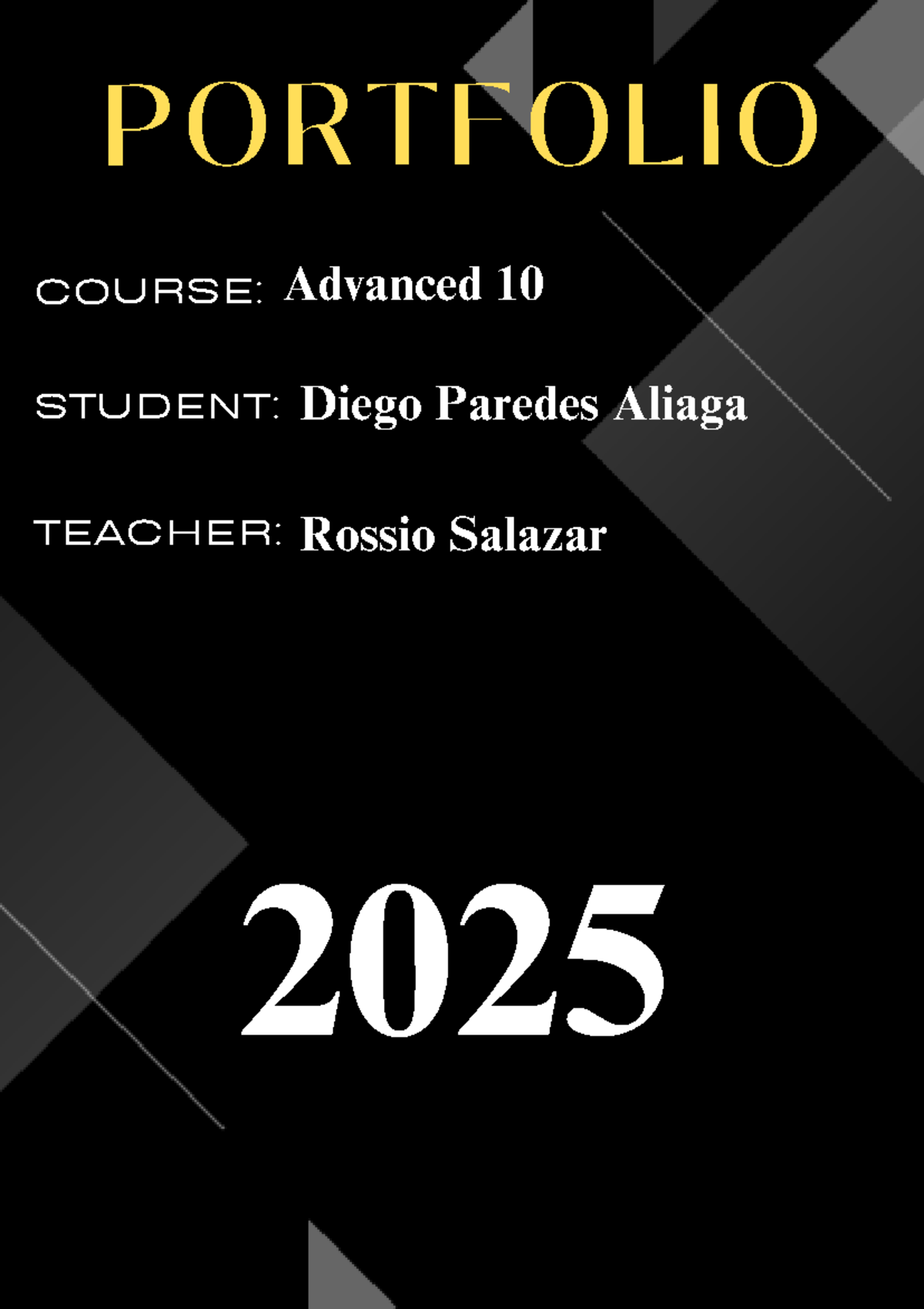 Portfolio ICPNA Advanced 10: Writing Progress and Reflections - Studocu