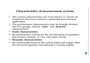 Generalized measurement system block diagram, elements, stages, example ...