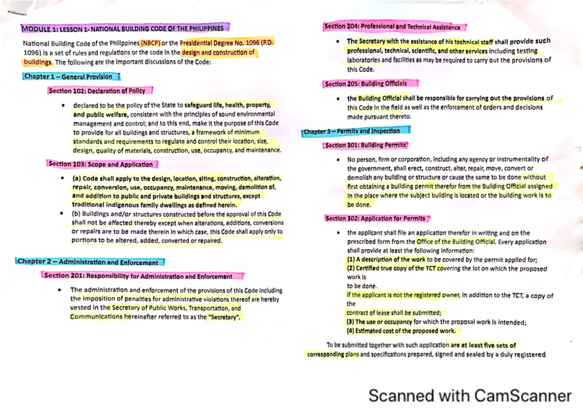 Reviewer's Guide for BD Course - Studocu