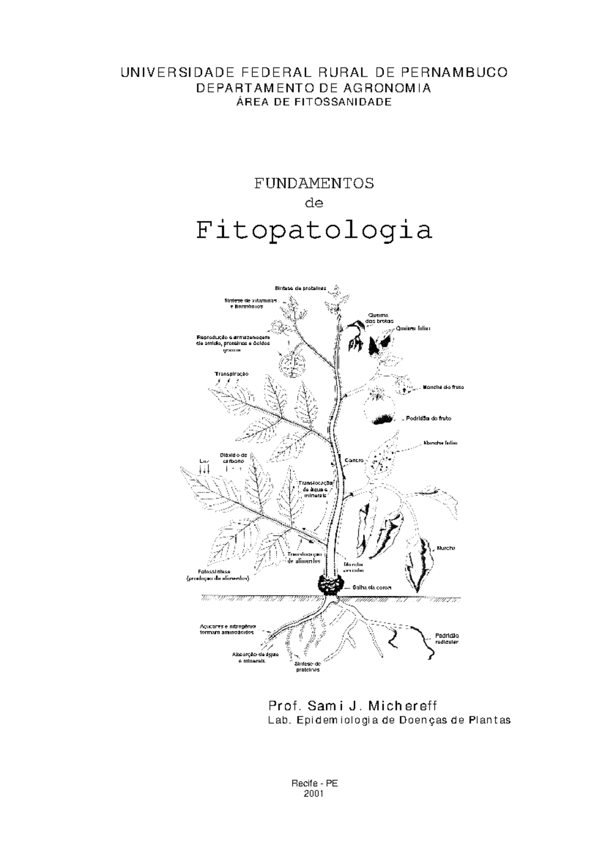 Apostila - Fundamentos de Fitopatologia (AGR 101) - Studocu