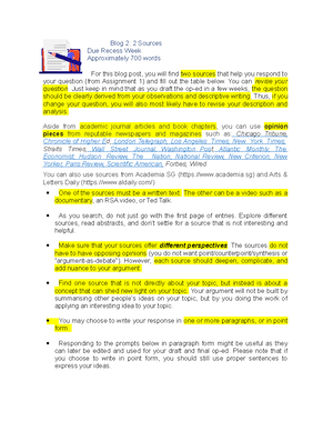 CC0001 - Op-ed Draft 1 Directions - Op-ed Draft 1 First due date: Next ...