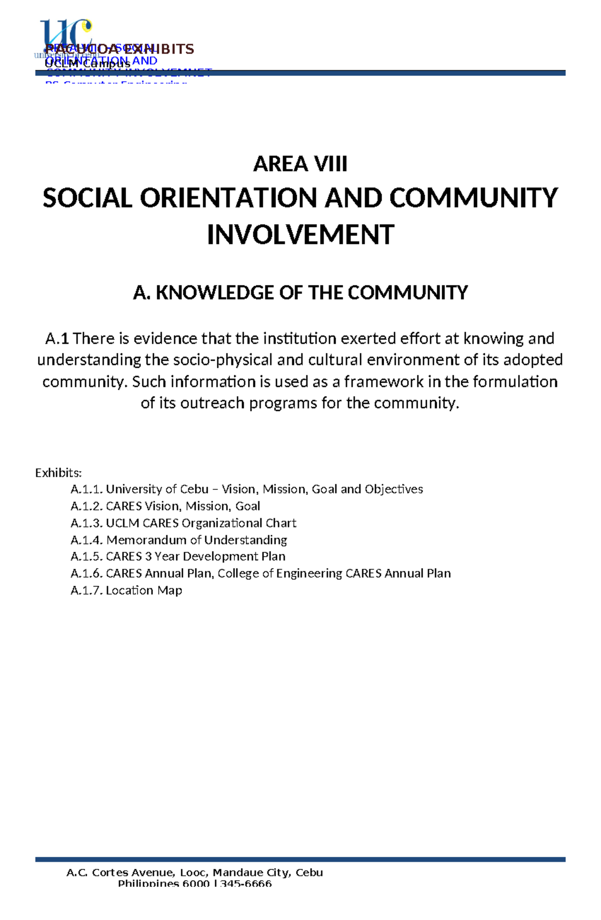 BS Computer Engineering Community Involvement Orientation UCLM - Studocu