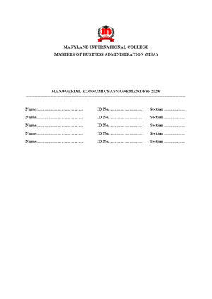 Jimma all subject mid exam 1st semester - all courses - Studocu
