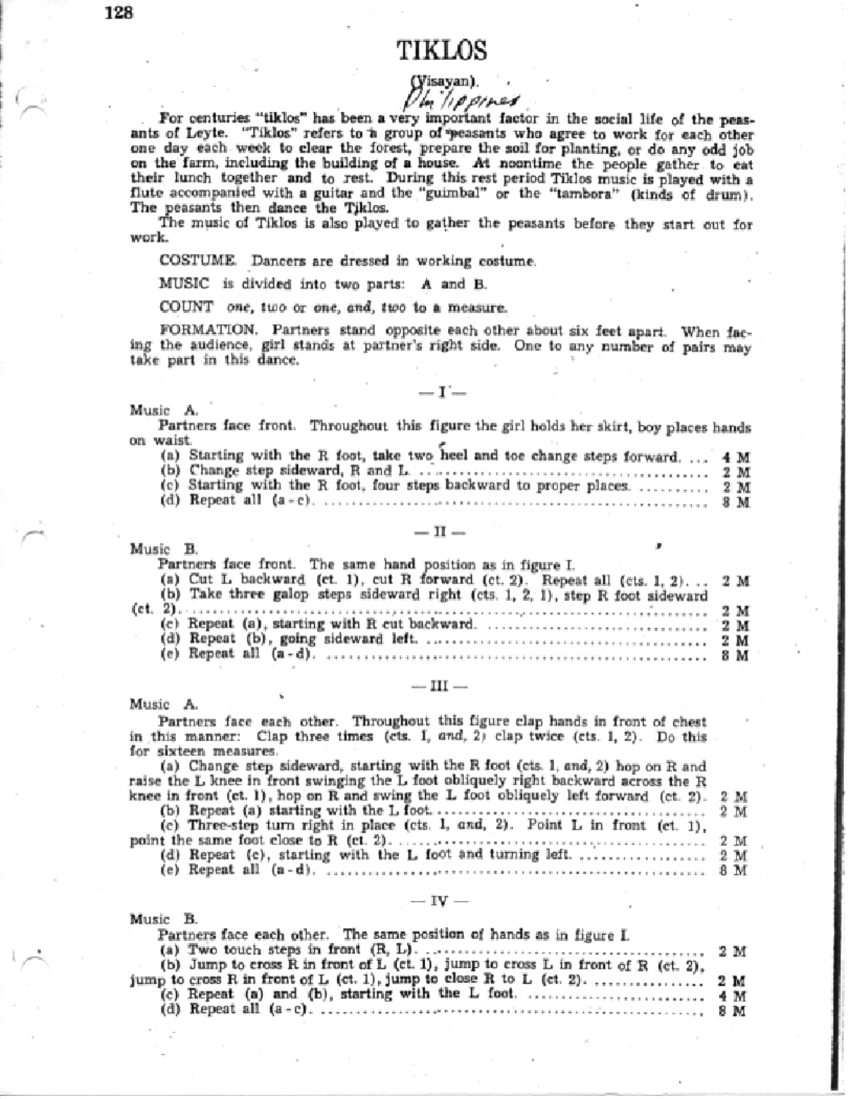 Tiklos A Philippine - 128 TIKLOS (Visayan). Philippines For centuries ...