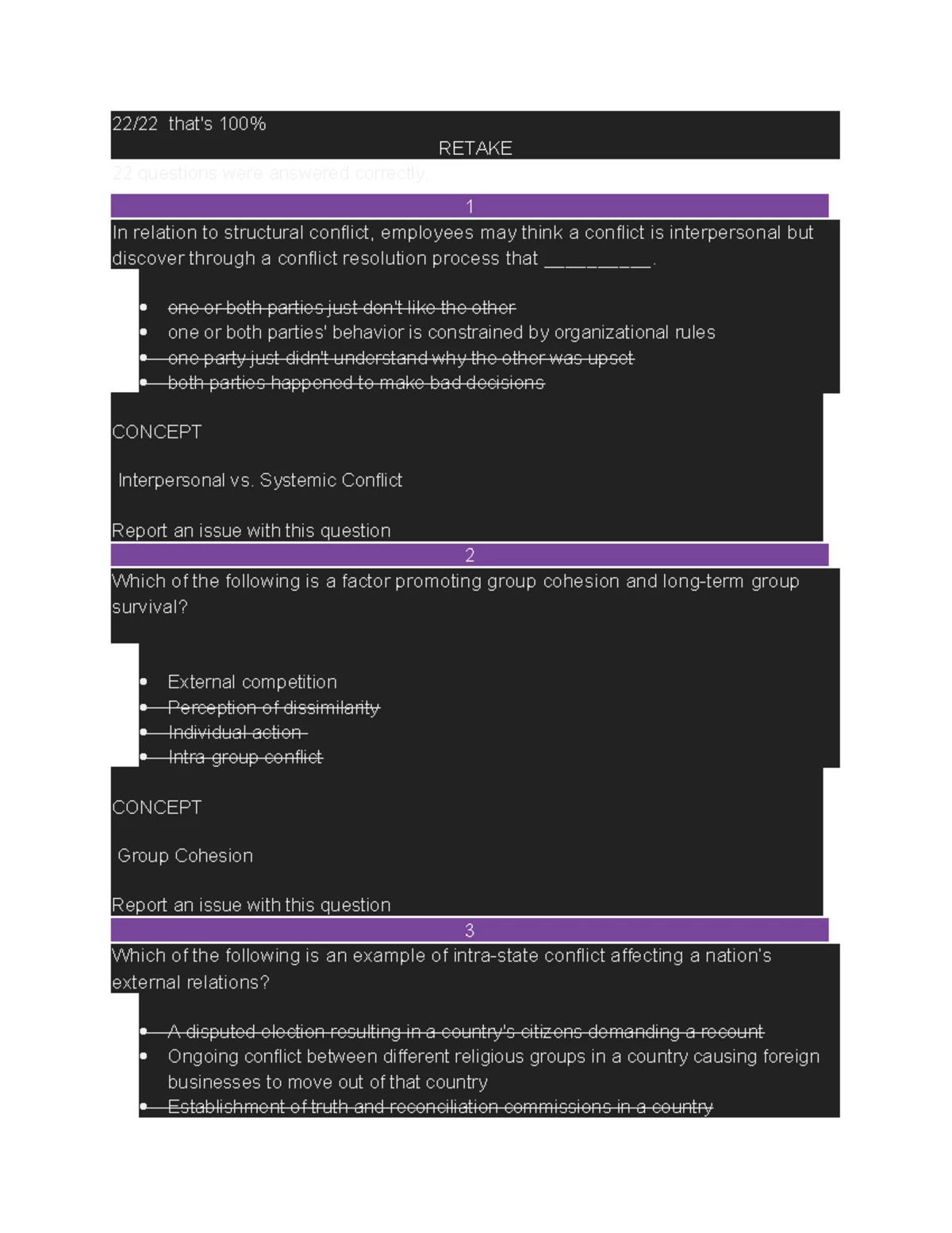 Conflict Resolution Strategies: Milestone 3 Insights and Analysis - Studocu