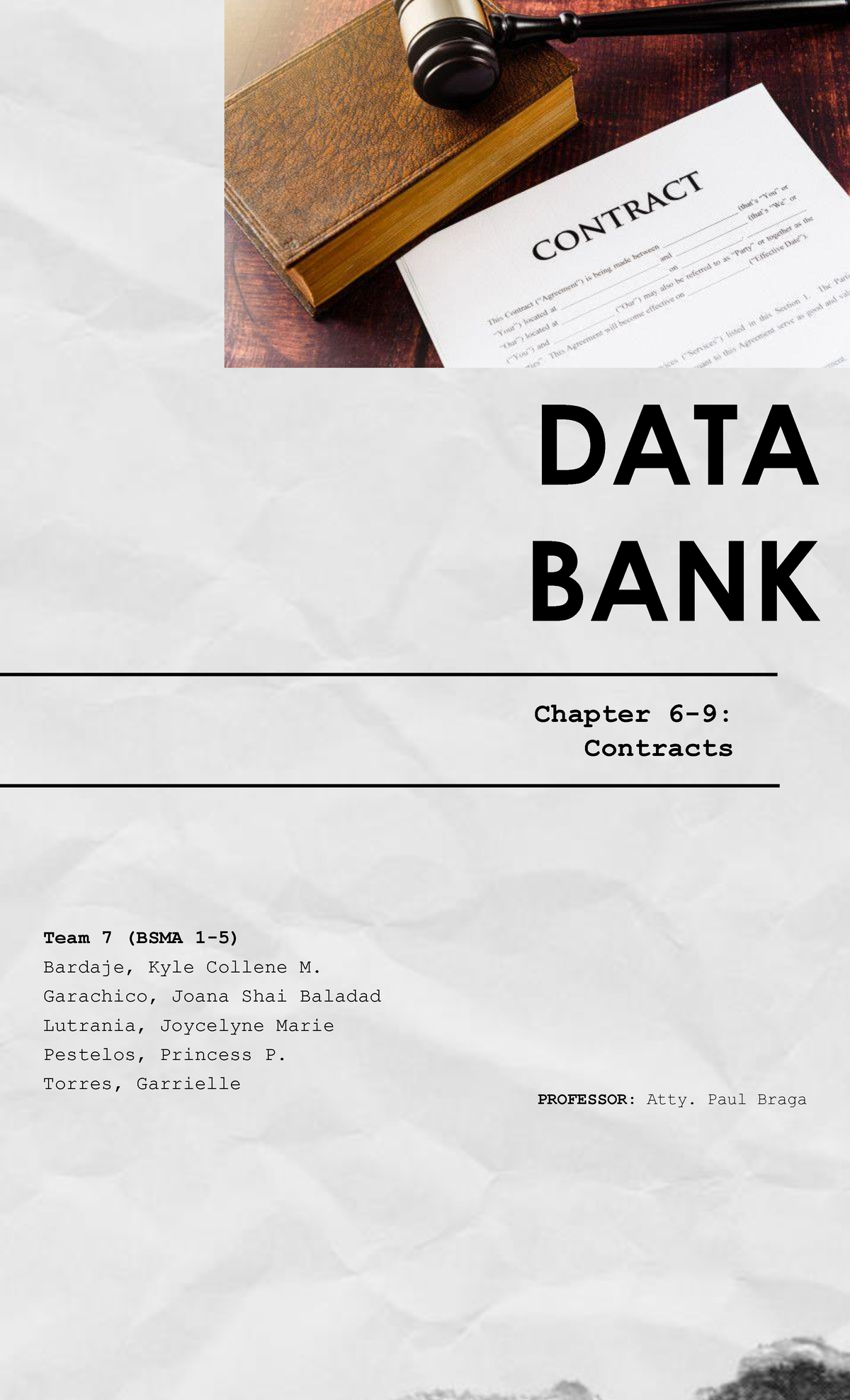 T7 DATA BANK 3 - LAW: Detailed Notes on Rescissible Contracts - Studocu