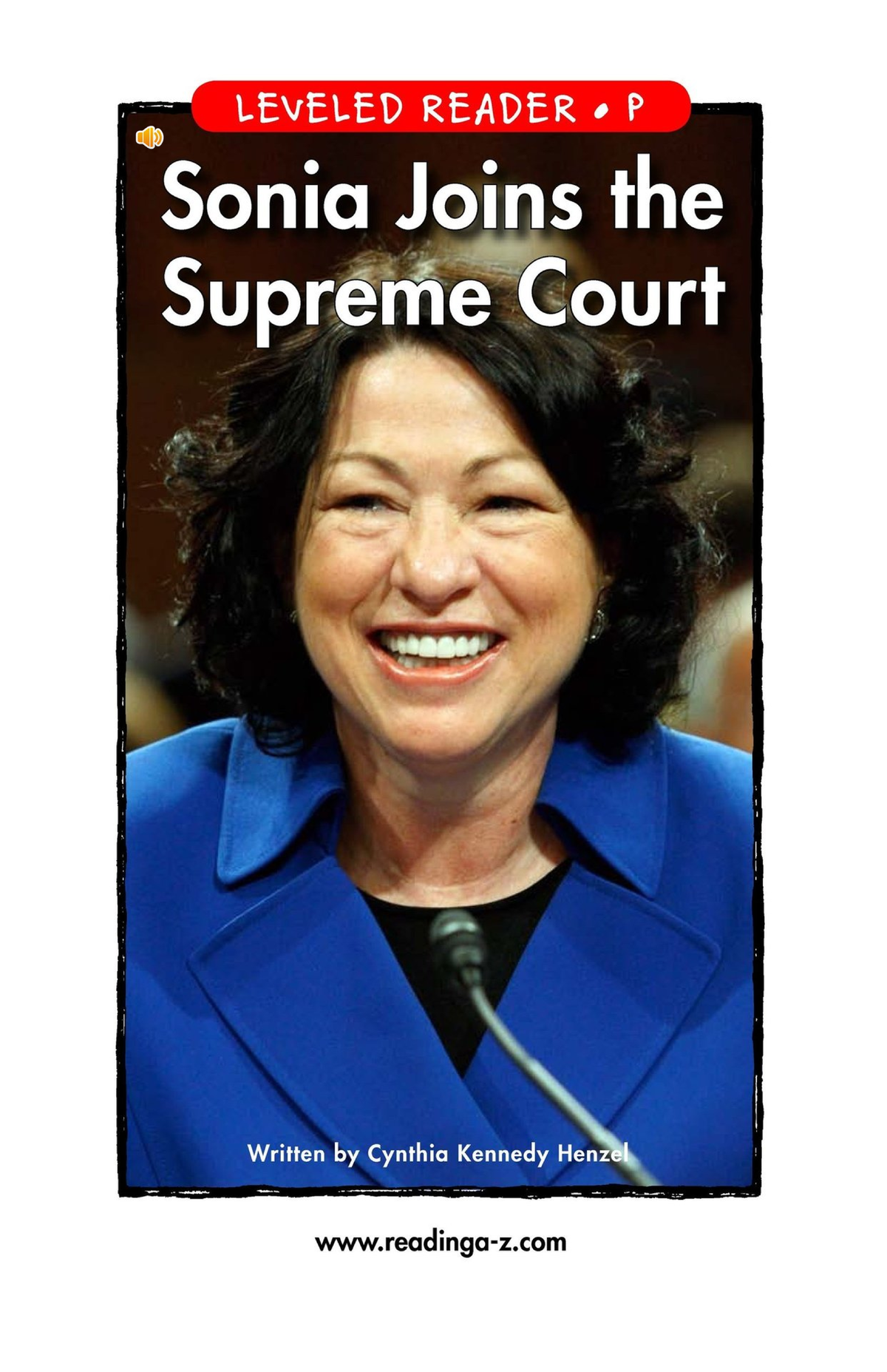 Sonia Sotomayor: Journey to the Supreme Court - Level P - Studocu