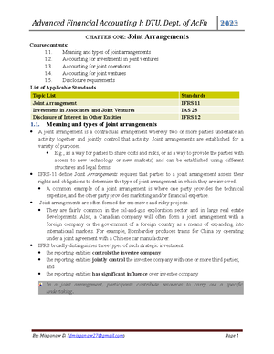 Fundamentals Of Acc II Ch 1 . Inventory - Chapter One Chapter One ...