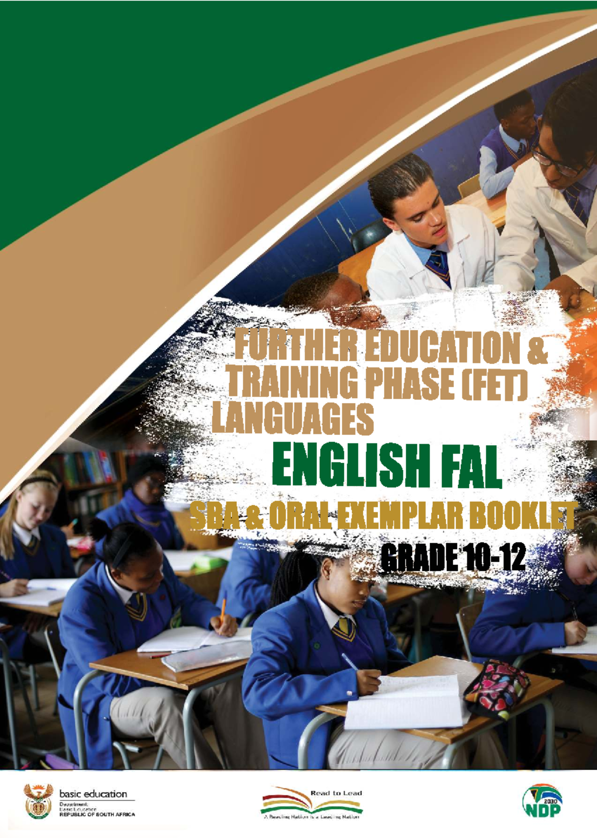 FET English FAL SBA oral exemplar booklet for Grades 10 to 12 - Studocu