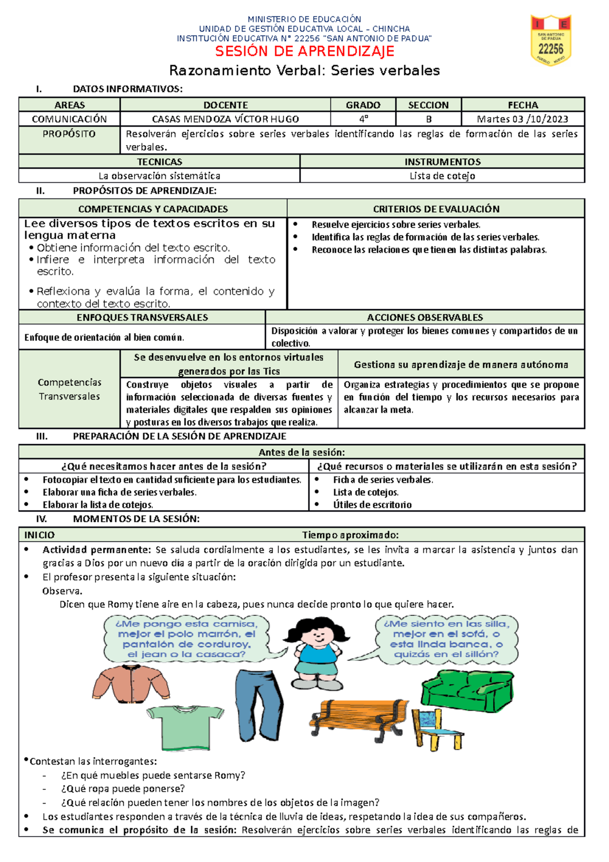 Hojas De Trabajo De Rectas Paralelas Y Transversales GUIA DE