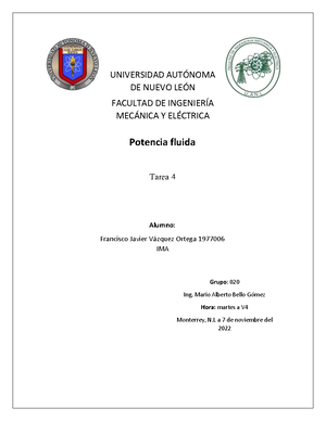 Simbología de Circuitos Hidráulicos y Neumáticos - Potencia Fluida - Studocu