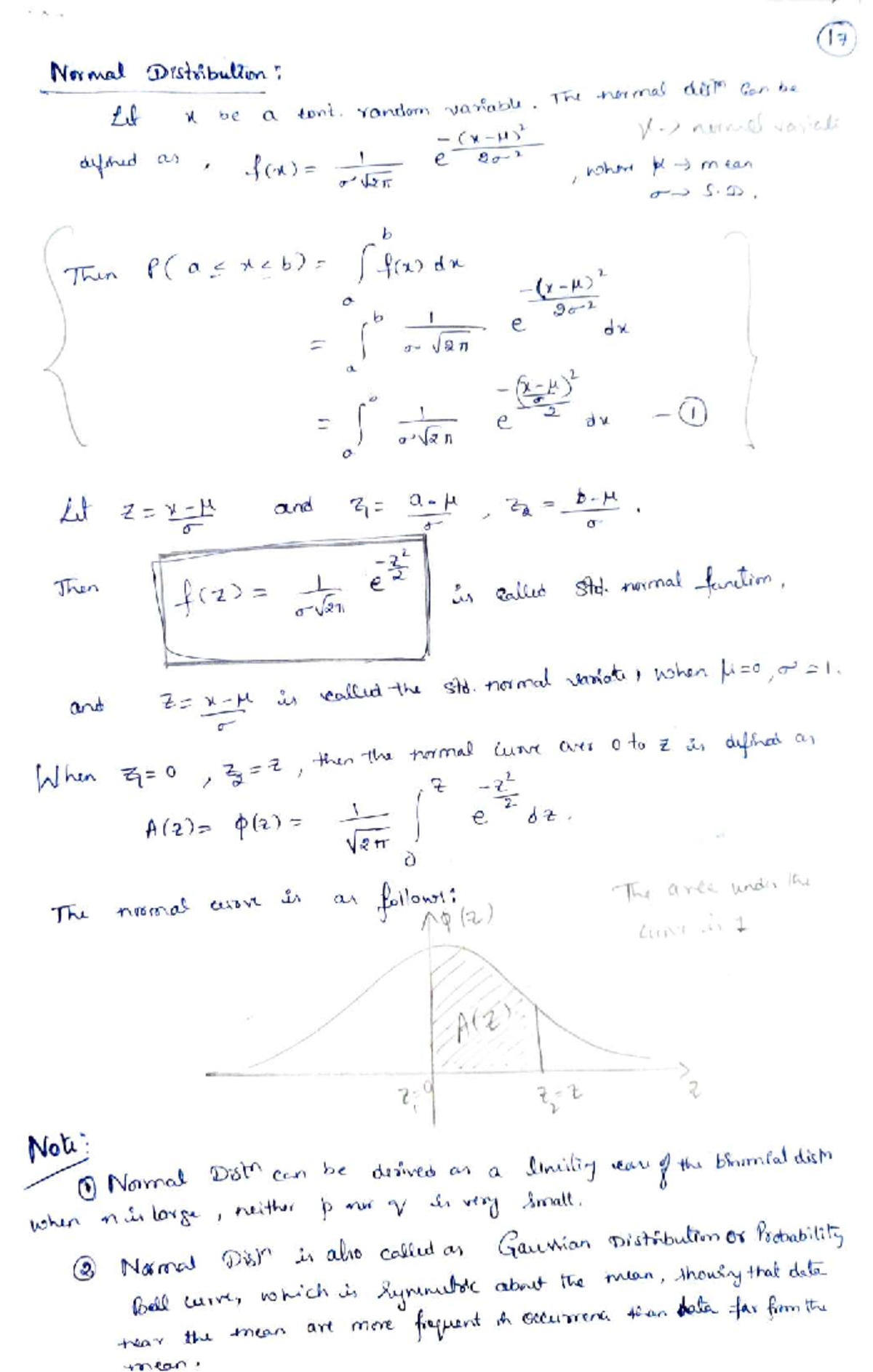 Normal Distribution Introduction (STAT 101) - Studocu