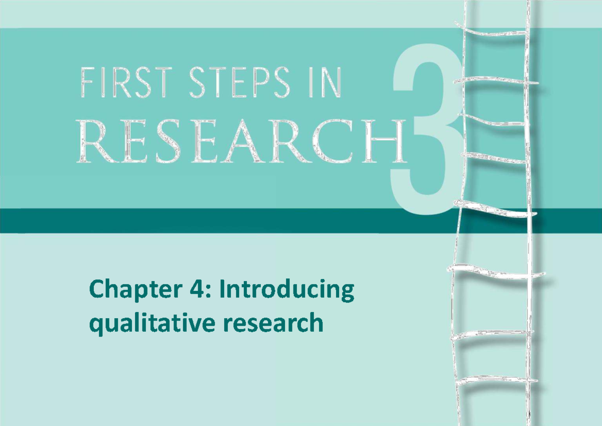 Chapter 4: Qualitative Research Paradigms and Methodologies Notes - Studocu