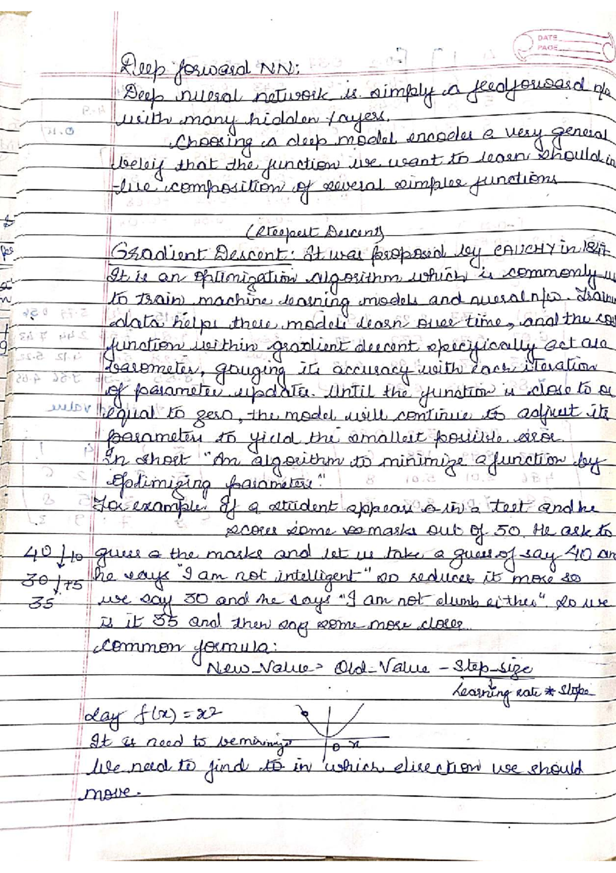 Deep Learning Concepts: Feedforward Neural Networks (CS101) - Studocu