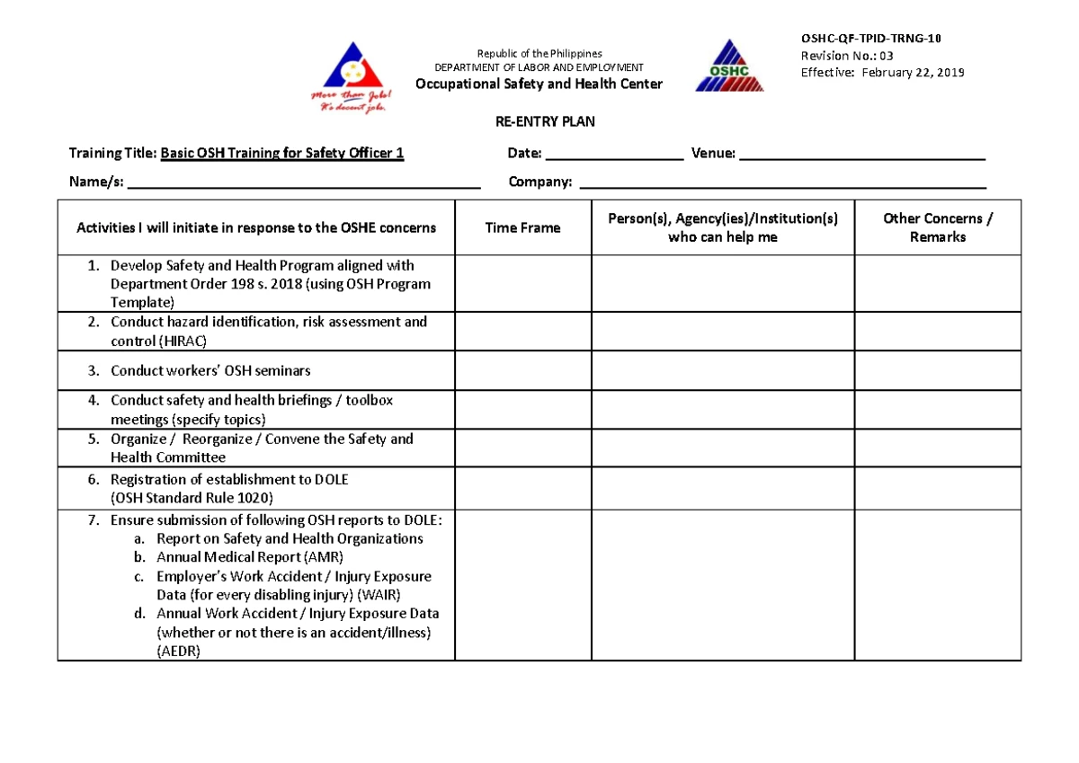 HRAD 101: Employment Application Form Instructions and Guidelines - Studocu