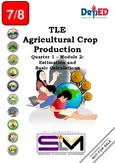 ACP- Module-4 - Learning Modules - TLE AgriCrop Production Quarter 1 ...