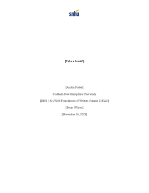 ENG 130 Mod1 Reading Response Template - ENG 130 Module One Reading ...