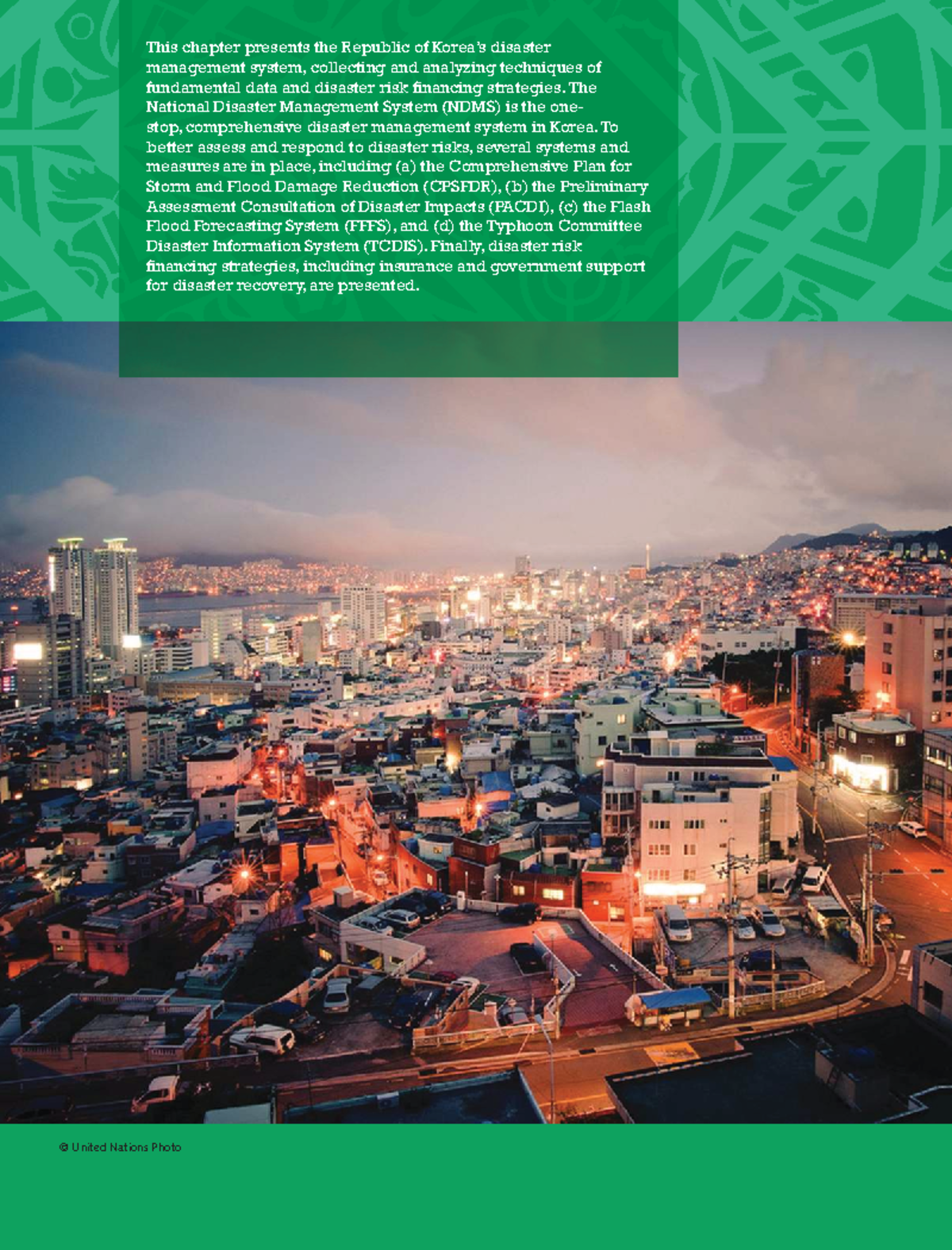 NDMS 12: Strengthening Disaster Risk Assessments in Korea - Studocu