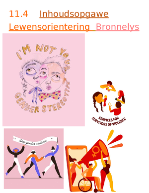 Grade 9 LO 12 Aug Activity 3 Term 4 - HOëRSKOOL ELSPARK LIFE ...