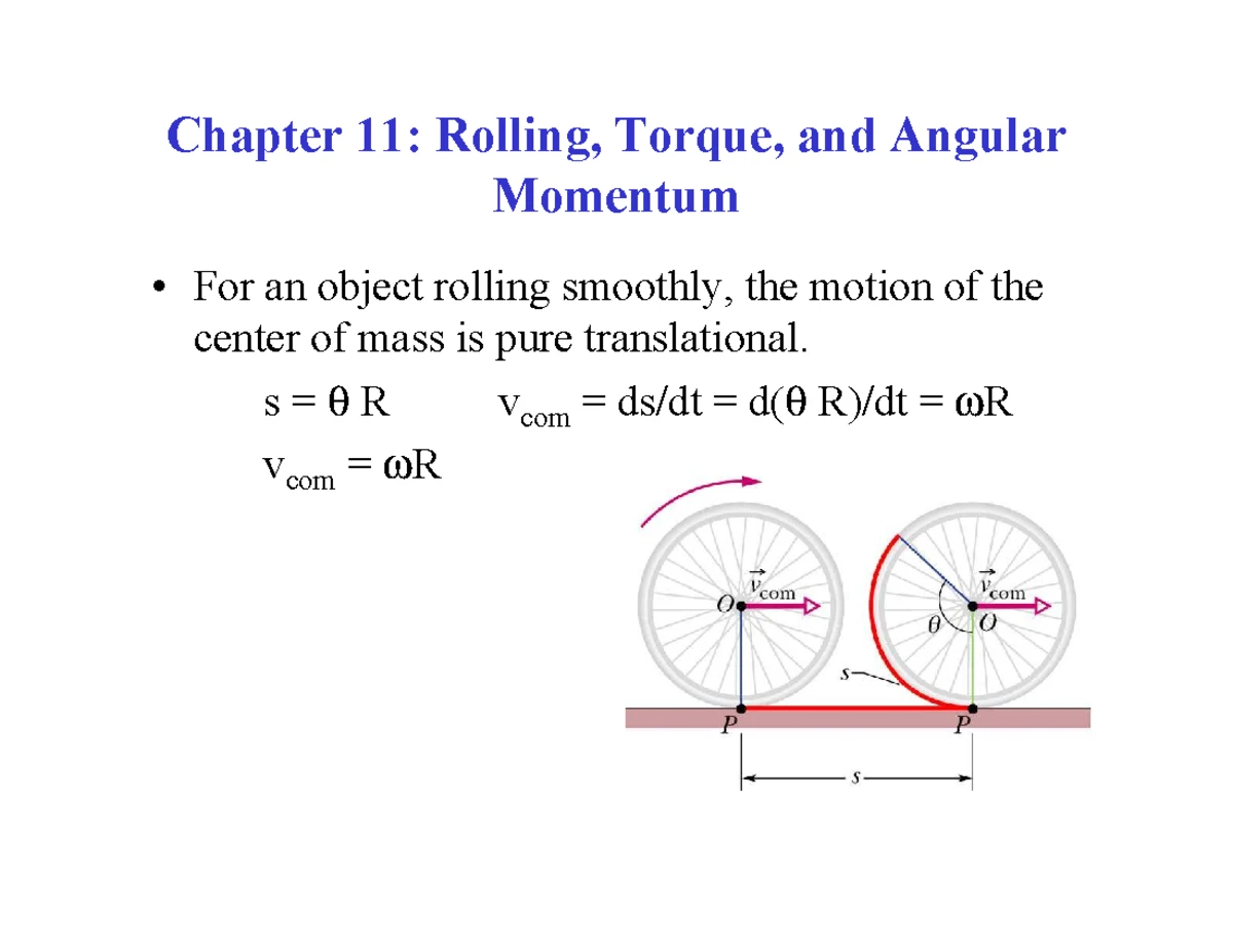 Chapter 9: Center of Mass & Linear Momentum - PHY2048 Summary - Studocu