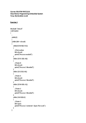 [Solved] Homework 8 Z5 Outline Chapter Z8 Consider the state machine - Programming Embedded ...