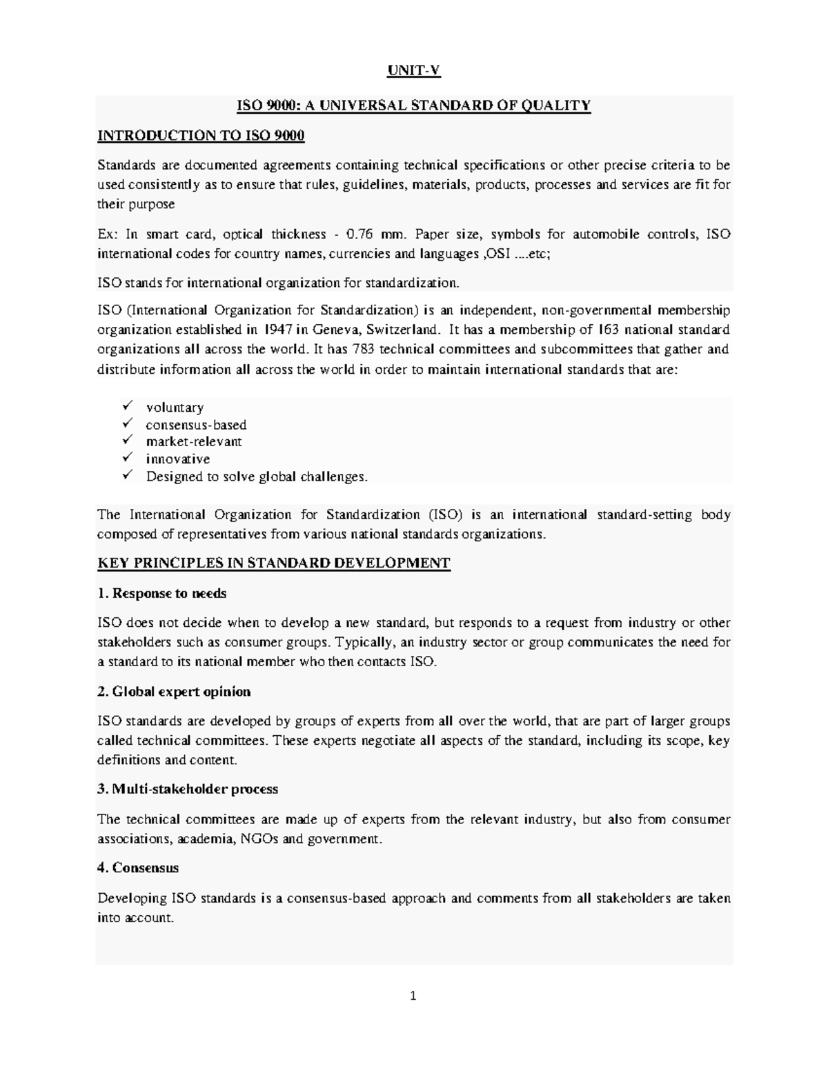 ISO: A Universal Standard of Quality - Introduction to ISO Standards ...