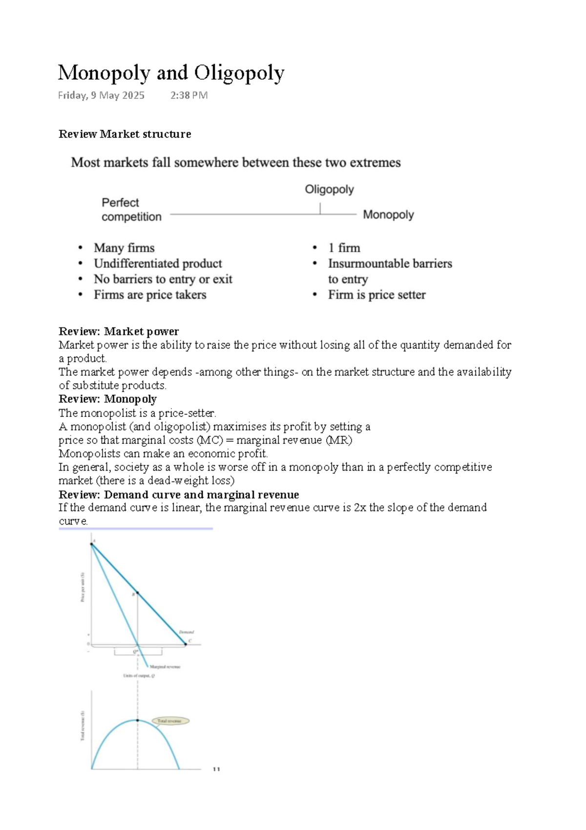 Analysis of Stackelberg and Cournot Models in Oligopoly Markets (ECO ...