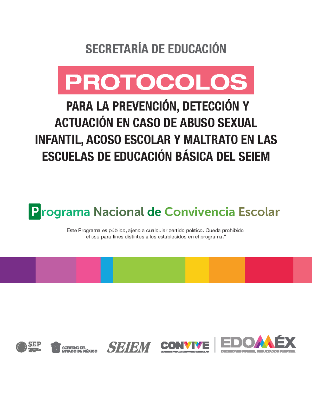 Protocolos SEIEM para la Prevención y Actuación en Abuso y Acoso Escolar - Studocu