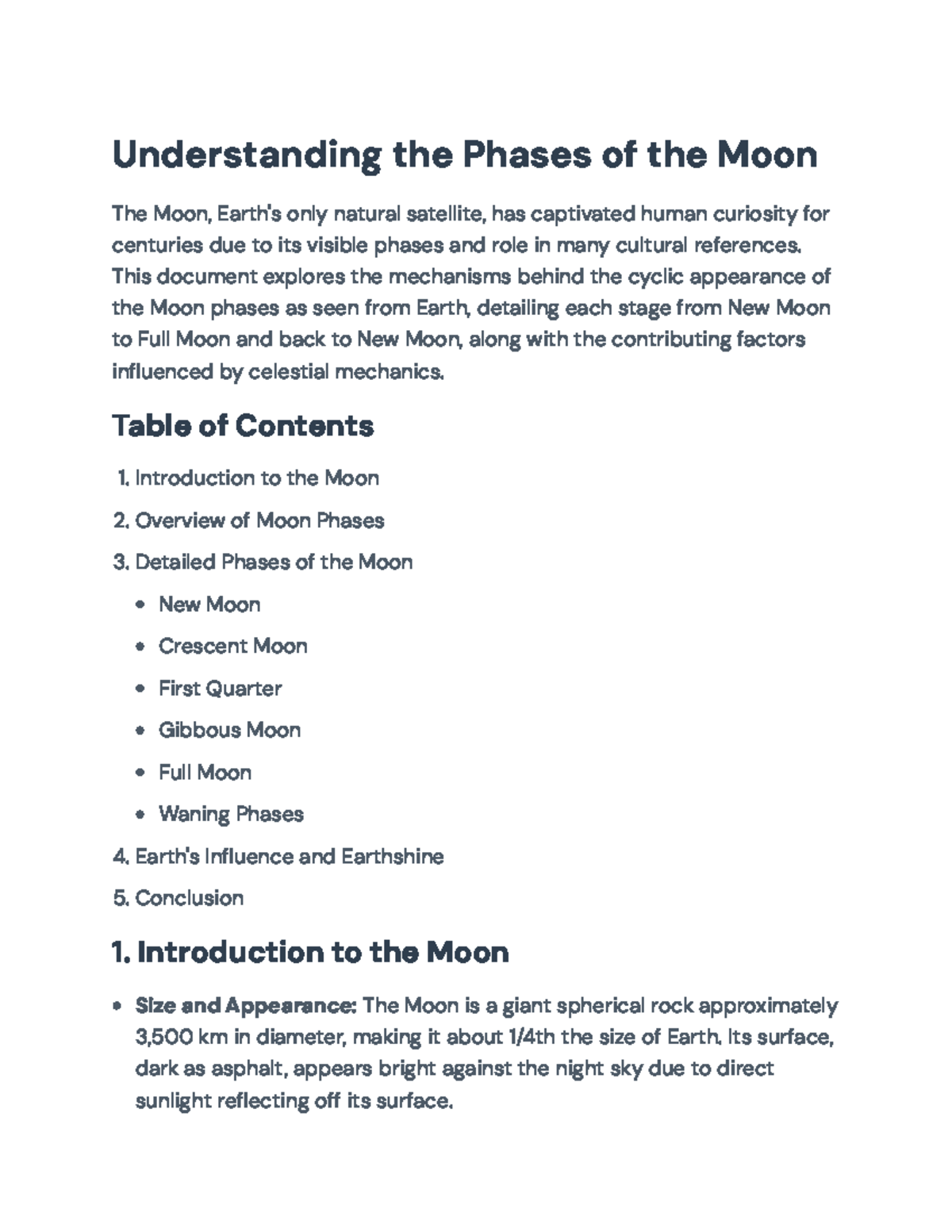 Understanding the Lunar Phases: A Detailed Exploration of Moon Cycles ...